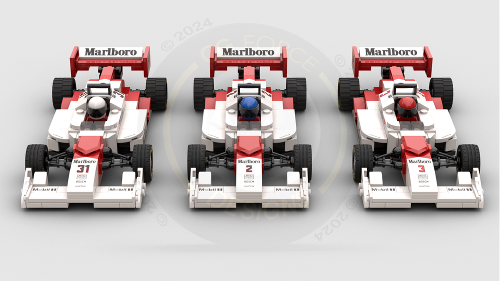 LEGO MOC Indycar 1994 Penske Circuit Spec by CGForceDesigns ...