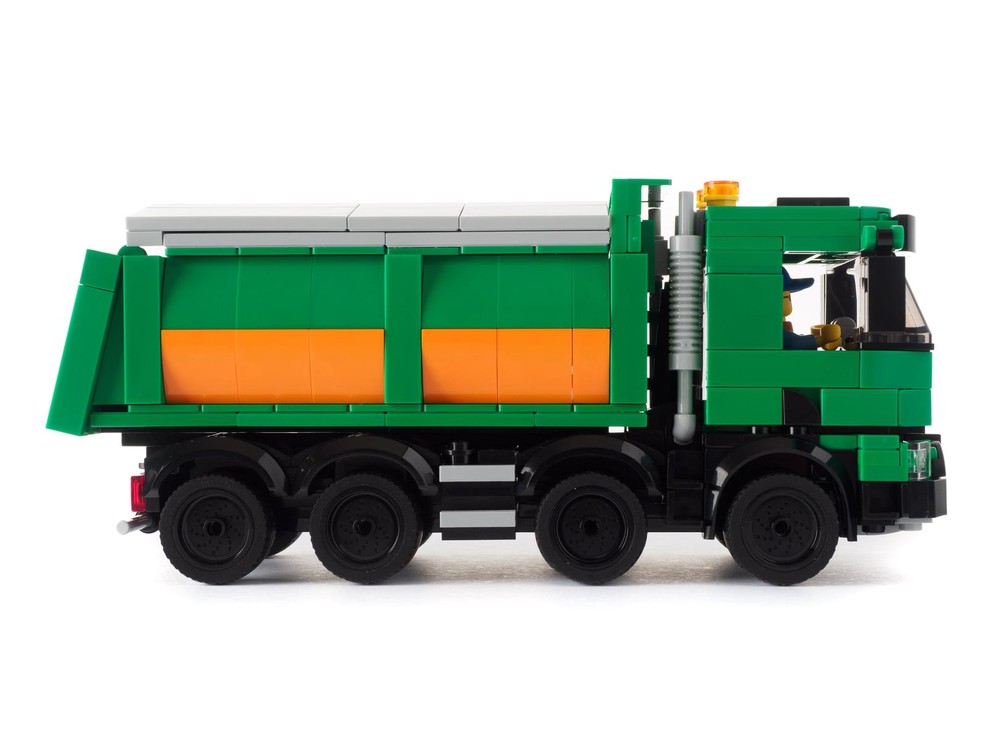 LEGO MOC Asphalt Tipper Truck by EvertvW | Rebrickable - Build with LEGO