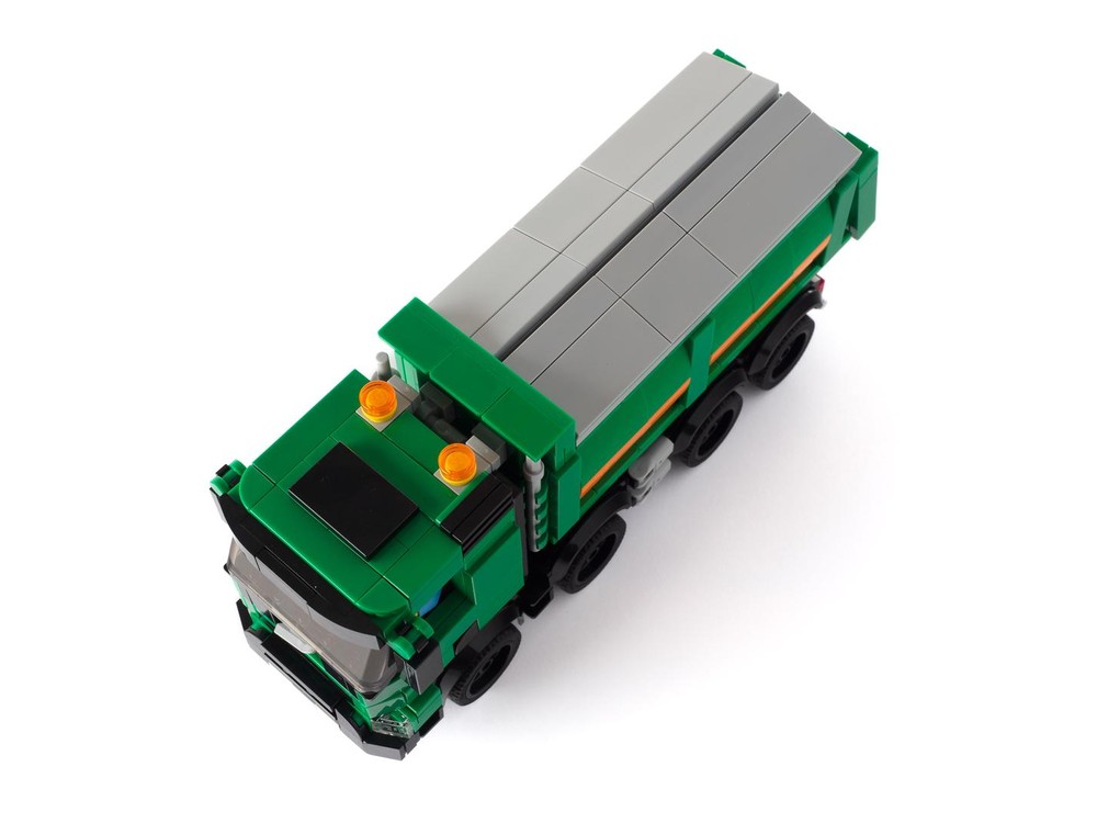 LEGO MOC Asphalt Tipper Truck by EvertvW | Rebrickable - Build with LEGO