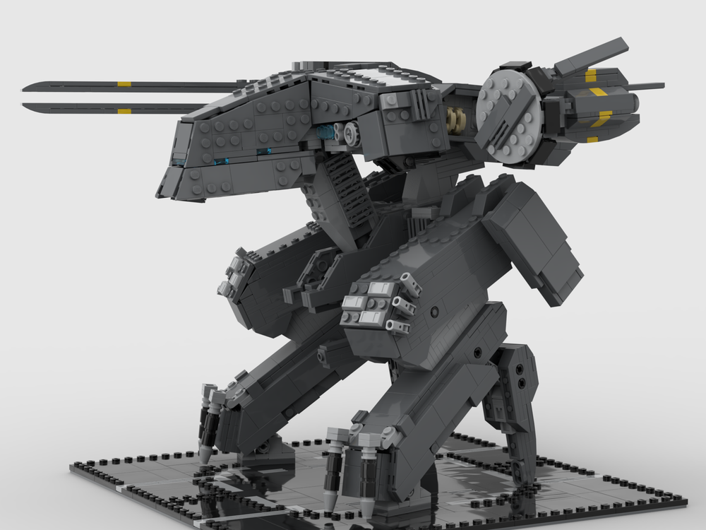 LEGO MOC Metal Gear Rex (Metal Gear Solid) by niclib | Rebrickable ...
