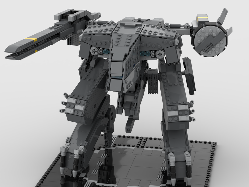 LEGO MOC Metal Gear Rex (Metal Gear Solid) by niclib | Rebrickable ...