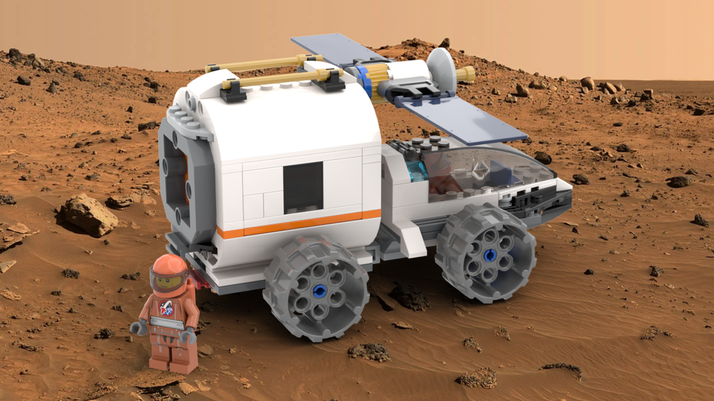 LEGO MOC 60227 - Rovers and Mobile Lab by Pendra37 | Rebrickable ...