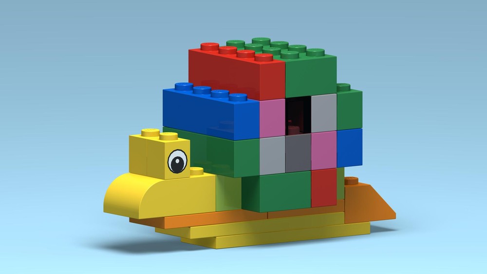 Lego Moc 2000409 1 Serious Snail By Mattking4 Rebrickable Build