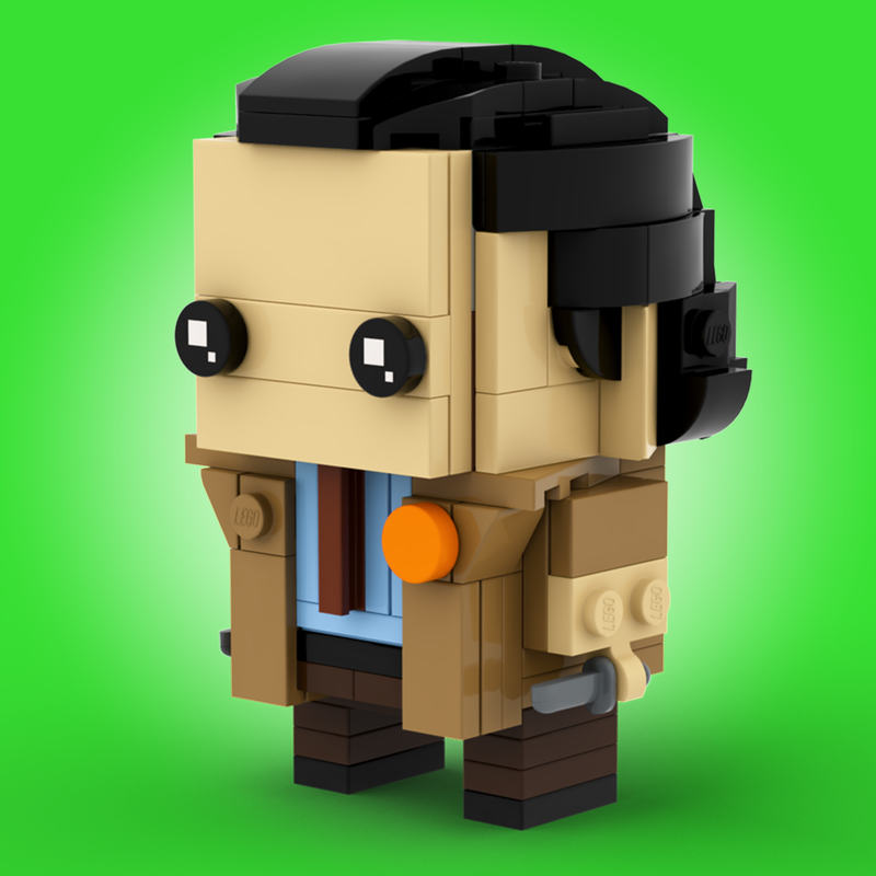 LEGO MOC Loki (TVA) BrickHeadz by Stormythos | Rebrickable - Build with ...