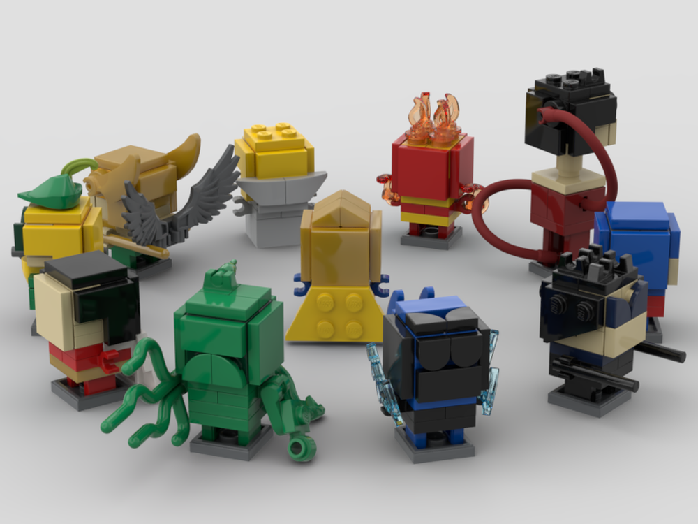 LEGO MOC Mini-brickheadz - Other DC Heroes by Thierry | Rebrickable ...