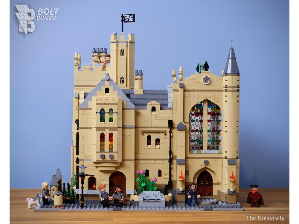 LEGO MOC The University - Alternative to 71043 by BoltBuilds ...