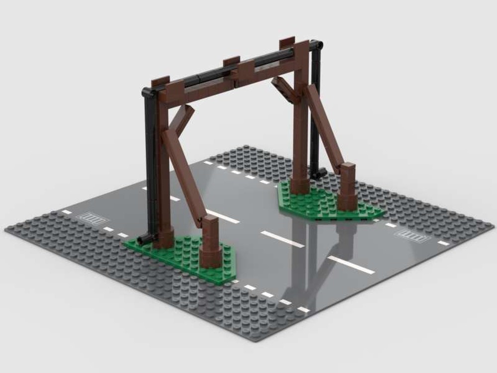 LEGO MOC Kabelbrücke - cable bridge by delicatesse | Rebrickable ...