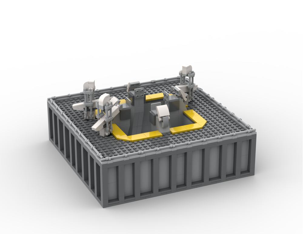 LEGO MOC Saturn V Mini Launch Platform (mLP) by ScaleModelBuilds ...