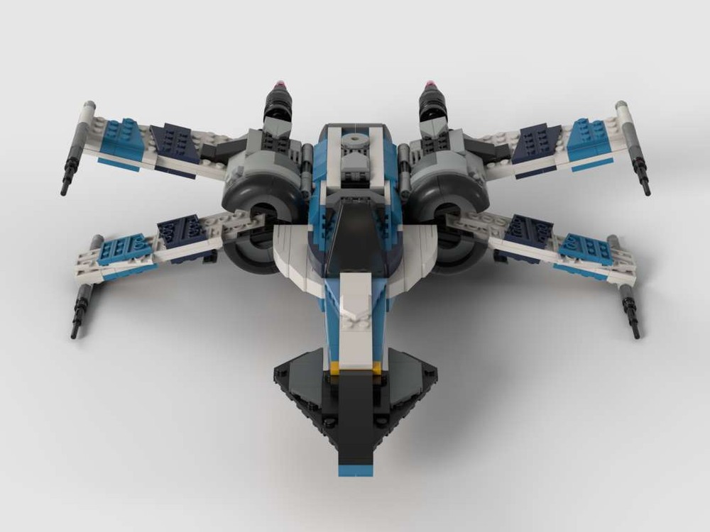 LEGO MOC NEW X-Wing T-85 from the "Resistance" series by Bigfoot.max ...