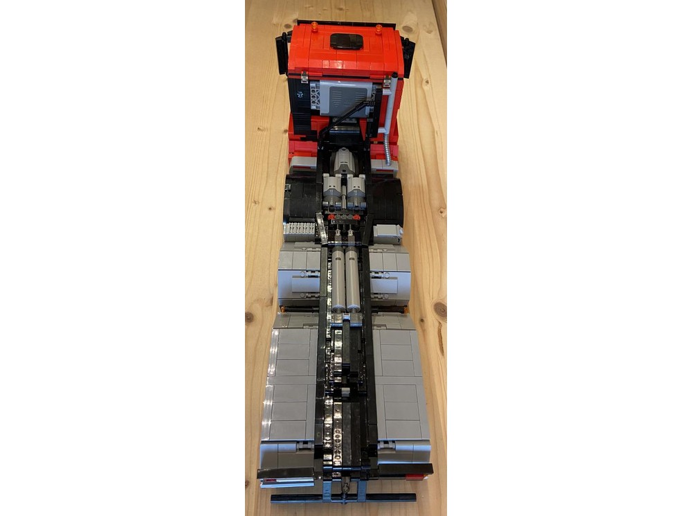 LEGO MOC Dump truck 10x4-6 by Daniel's creations | Rebrickable - Build ...