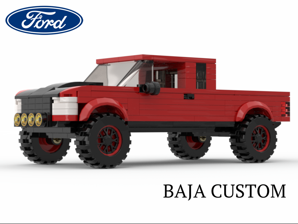 LEGO MOC 1995 Ford F-150 custom by BEAR MOCS | Rebrickable - Build with ...