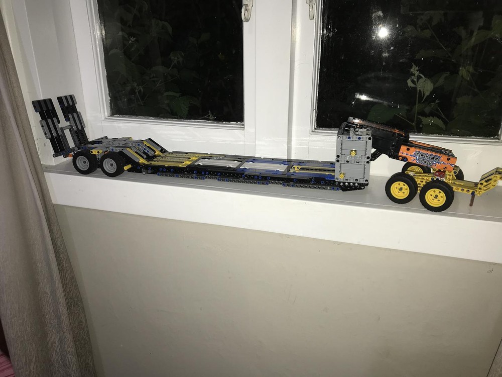 LEGO MOC Low Loader Trailer by Smudge | Rebrickable - Build with LEGO