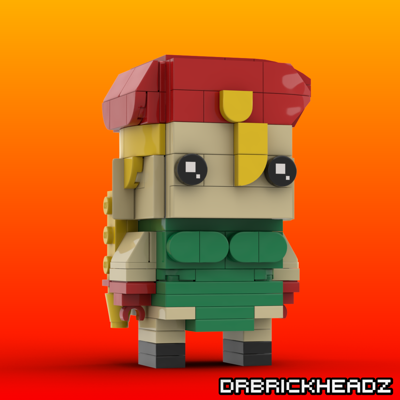 LEGO MOC Cammy (Street FIghter II) Custom Brickheadz by DrBrickheadz ...
