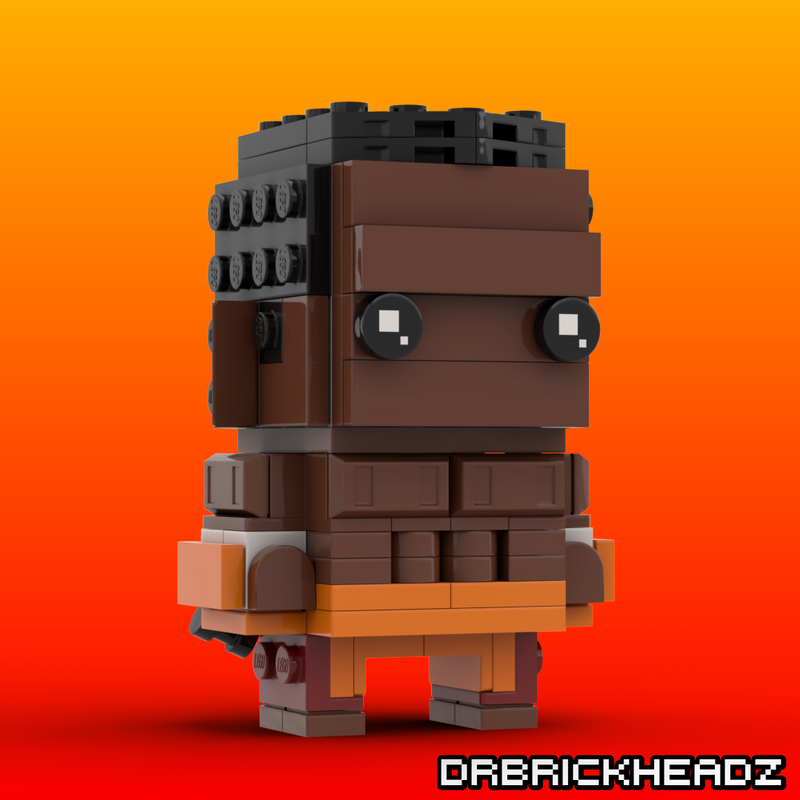 LEGO MOC Dee Jay (Street FIghter II) Custom Brickheadz by DrBrickheadz ...