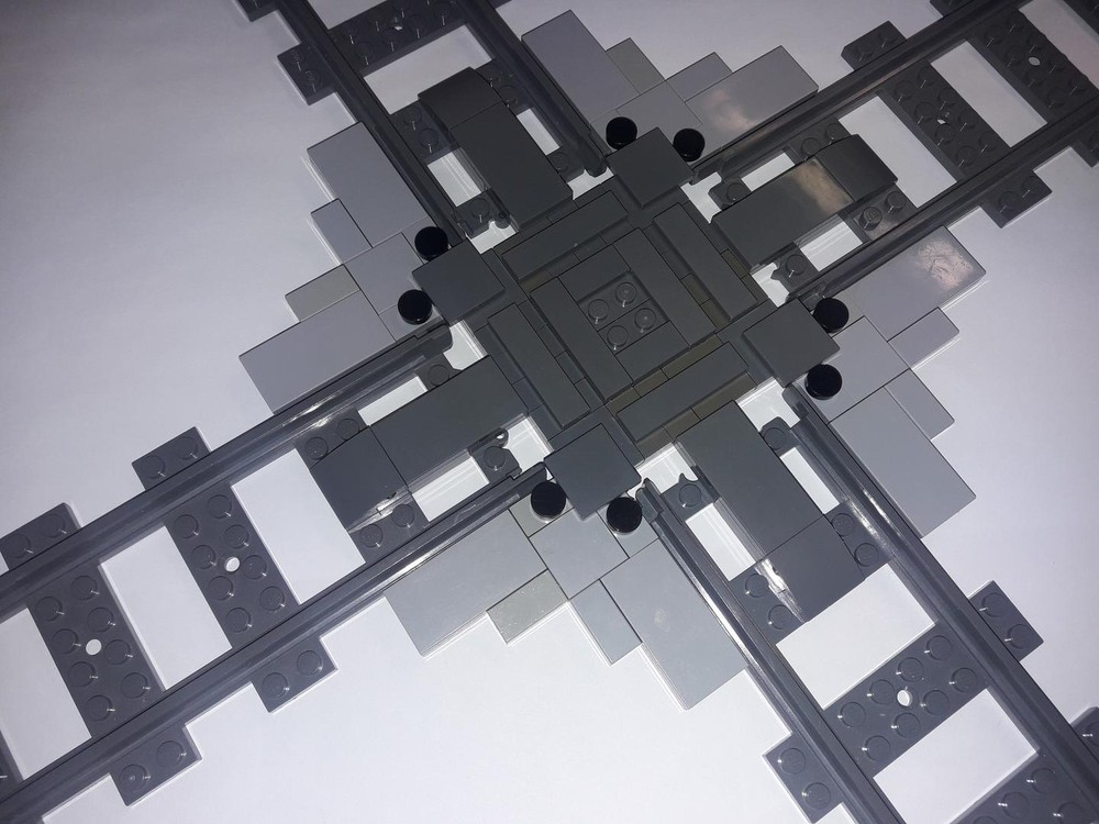 LEGO MOC Crossing Track by Brick Forge | Rebrickable - Build with LEGO