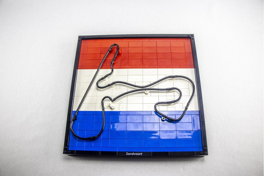LEGO MOC Zandvoort Track map - Dutch Flag by SFH_Bricks | Rebrickable ...