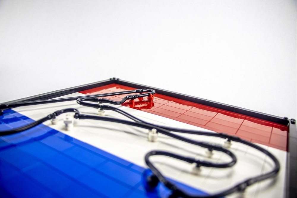 LEGO MOC Zandvoort Track map - Dutch Flag by SFH_Bricks | Rebrickable ...