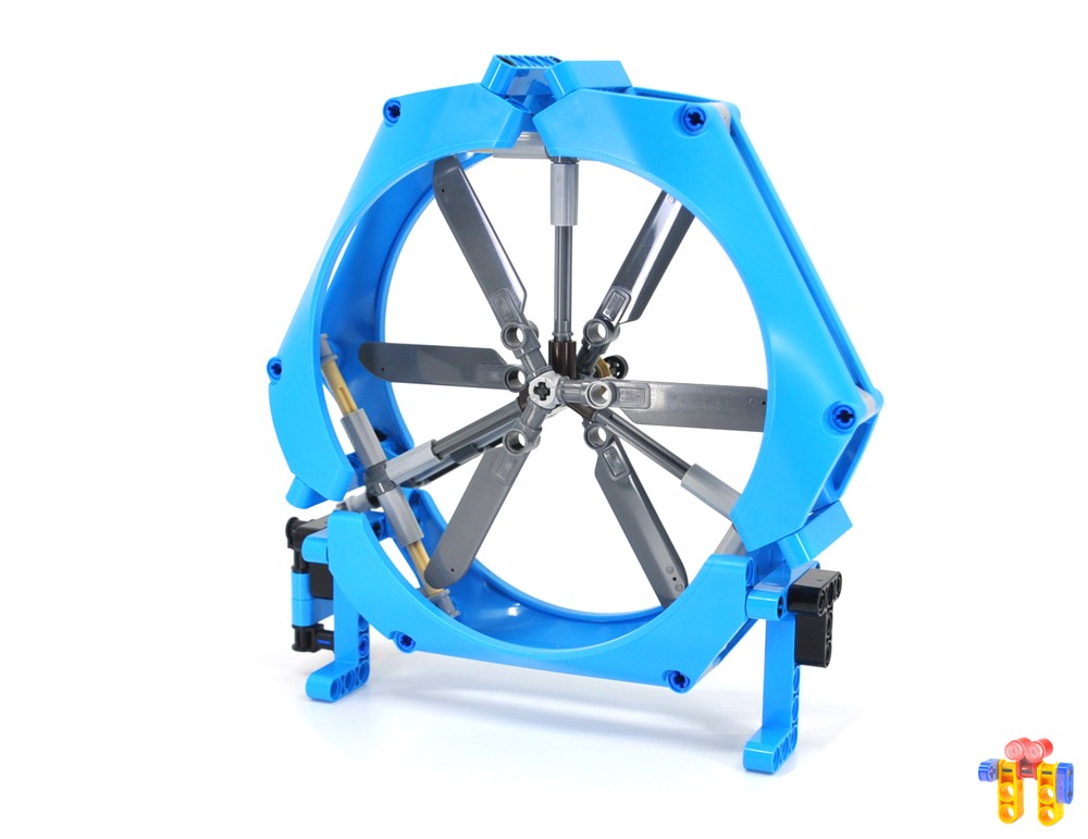 LEGO MOC Dual 3-blades Rotor by xilanium | Rebrickable - Build with LEGO