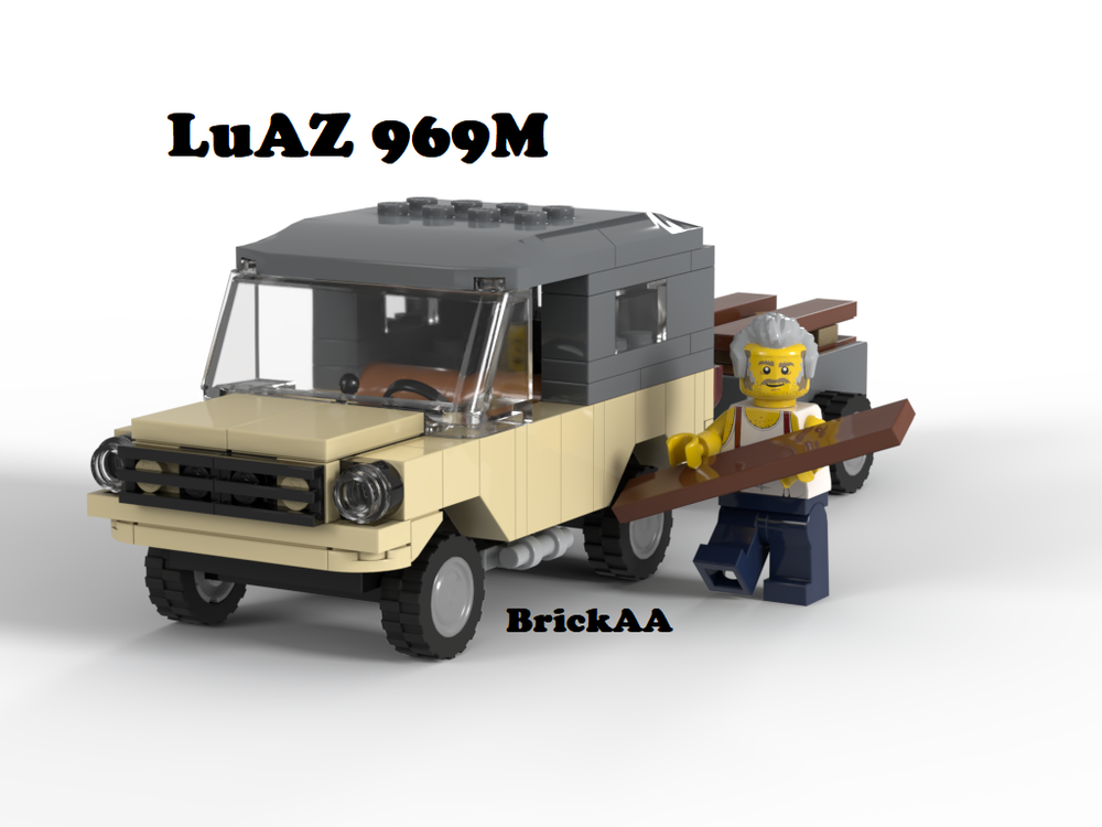 LEGO MOC LuAZ 969M by BrickAA | Rebrickable - Build with LEGO