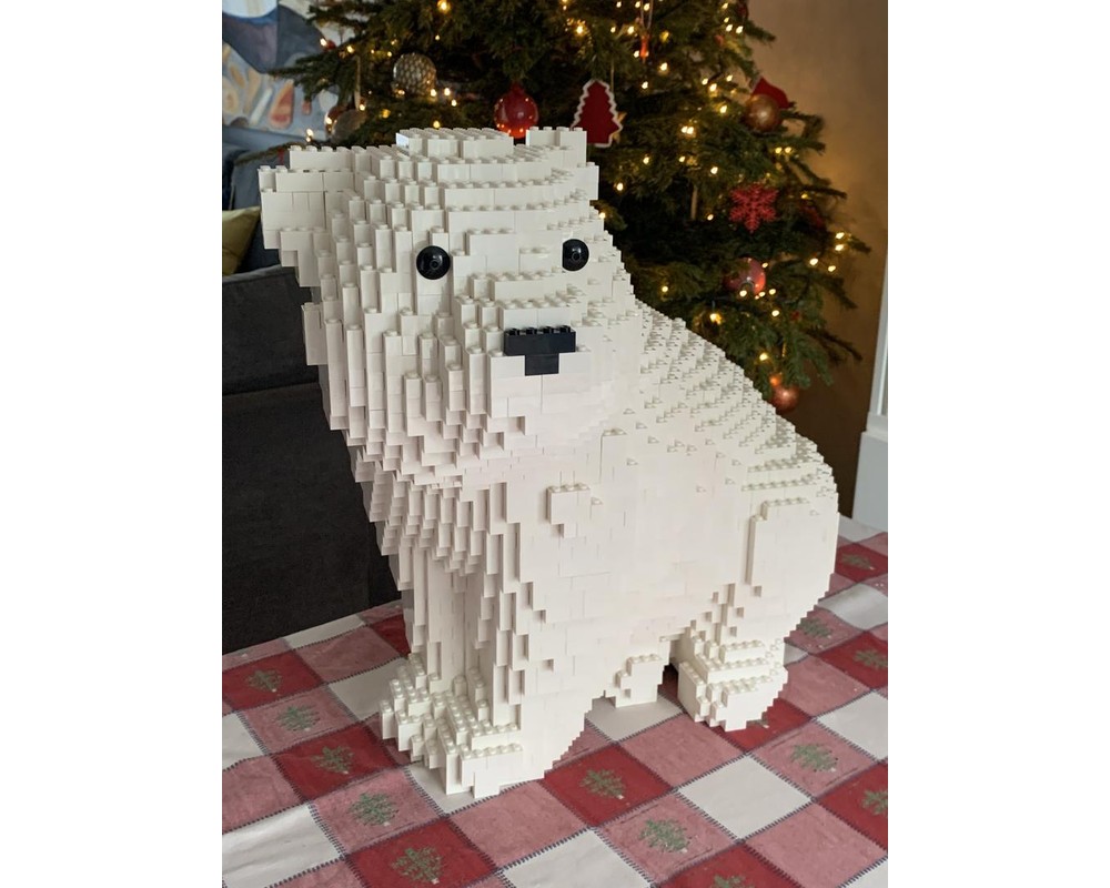 LEGO MOC Lego Polar Bear Sitting 2021 by Wilmottslego | Rebrickable ...