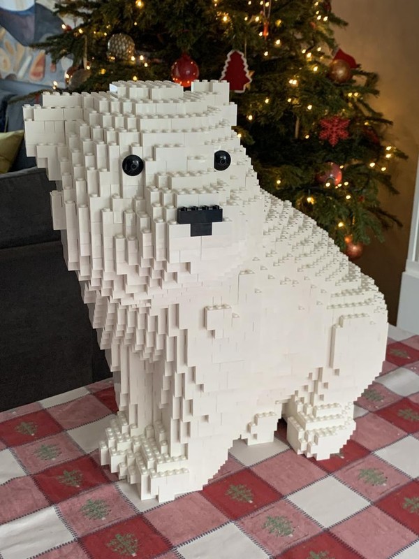 LEGO MOC Lego Polar Bear Sitting 2021 by Wilmottslego | Rebrickable ...
