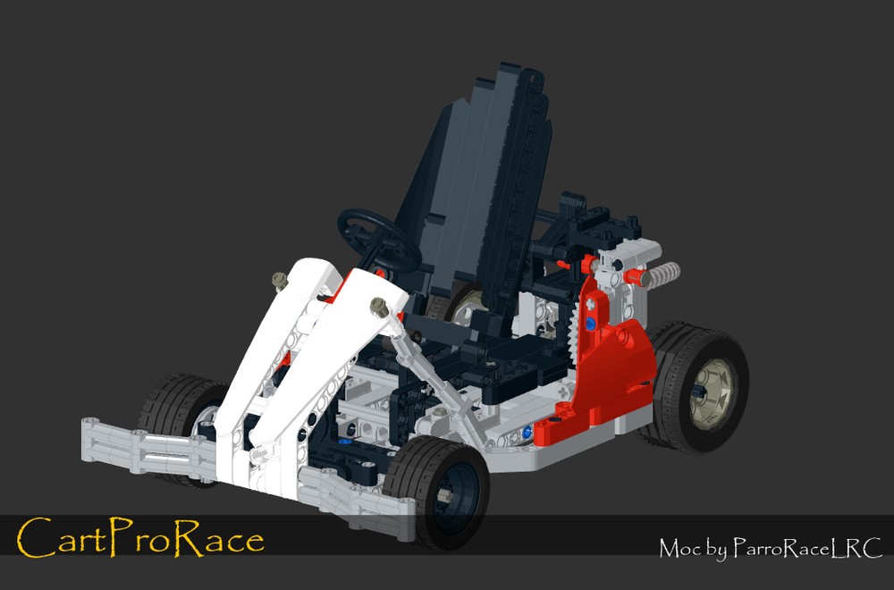 LEGO MOC Cart ProRace by ParroGarage | Rebrickable - Build with LEGO