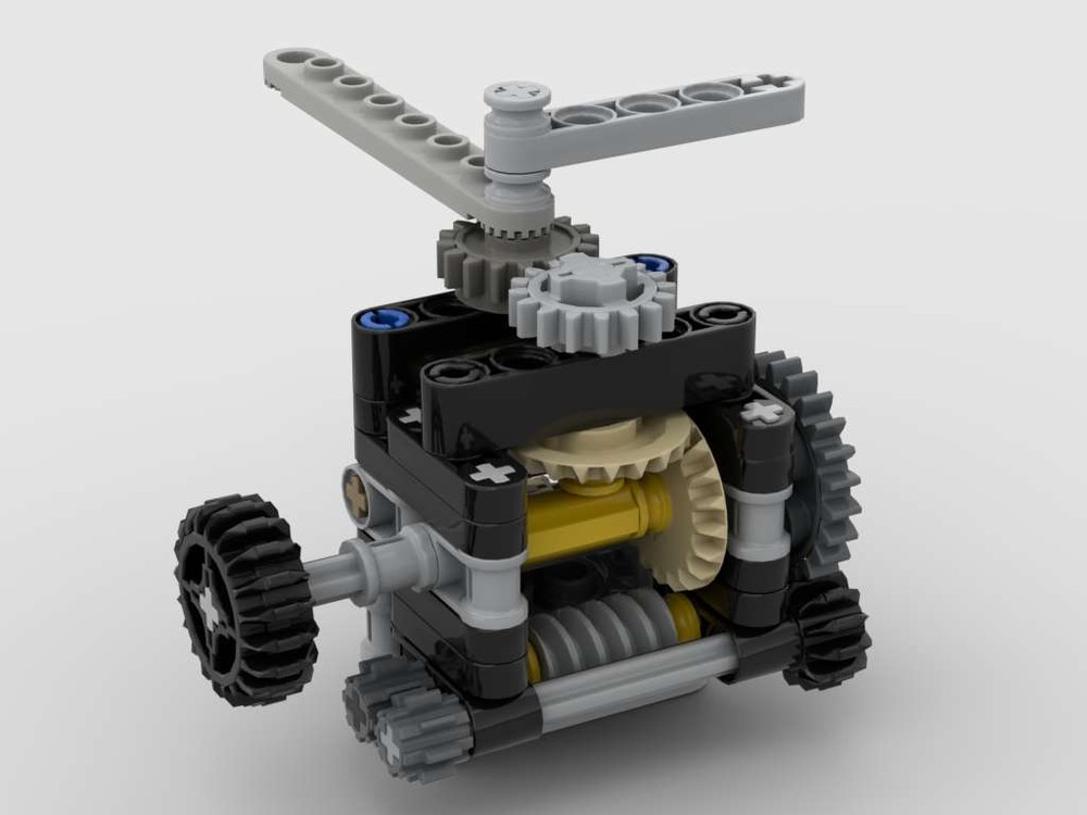 Lego Moc Technic Clockwork By Stravag Rebrickable Build With Lego