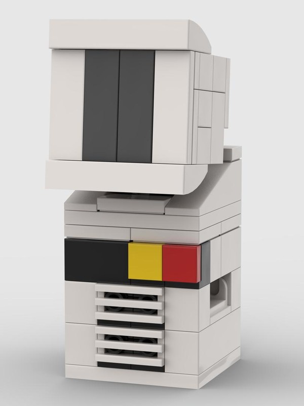 LEGO MOC Xerox Alto by mashygpig | Rebrickable - Build with LEGO