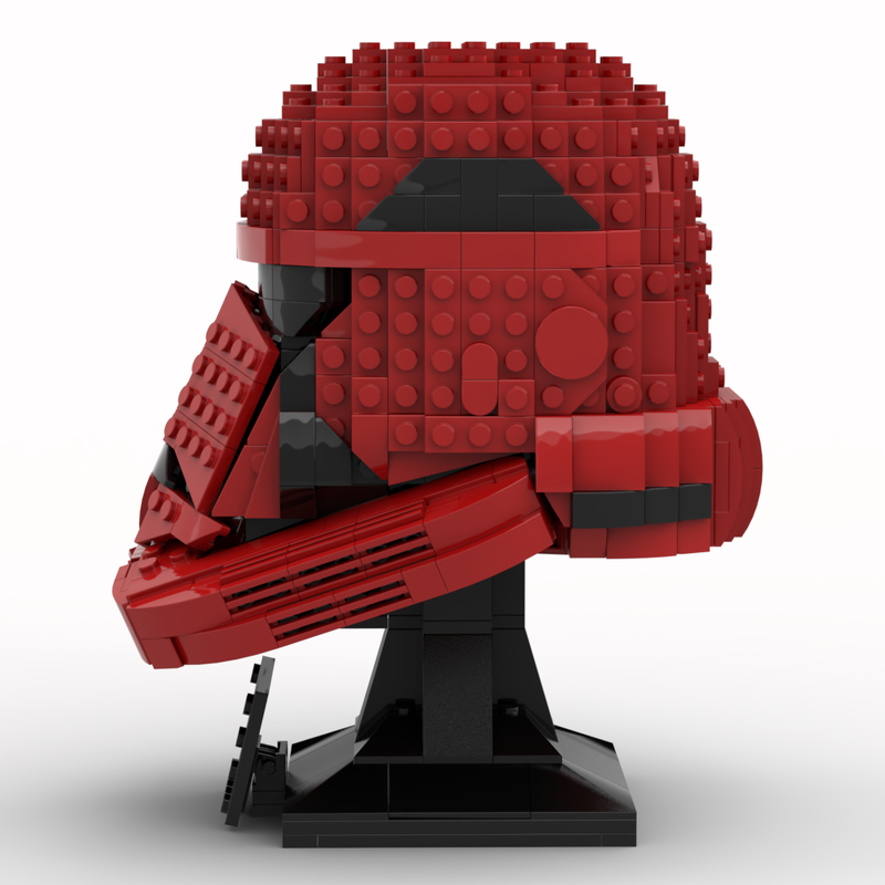 LEGO MOC Sith Trooper Helmet - SW Lego Helmet Collection Style by Albo ...