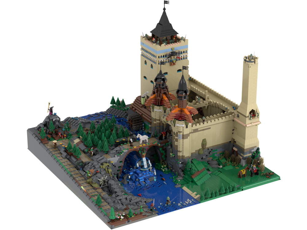 LEGO MOC Castle by cvi | Rebrickable - Build with LEGO