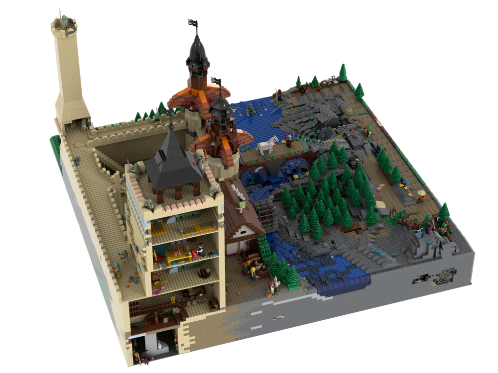 LEGO MOC Castle by cvi | Rebrickable - Build with LEGO