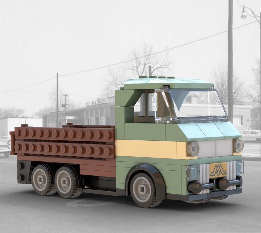 LEGO MOC Cab-over Ton Truck by Galaxy 12 Imports | Rebrickable - Build ...