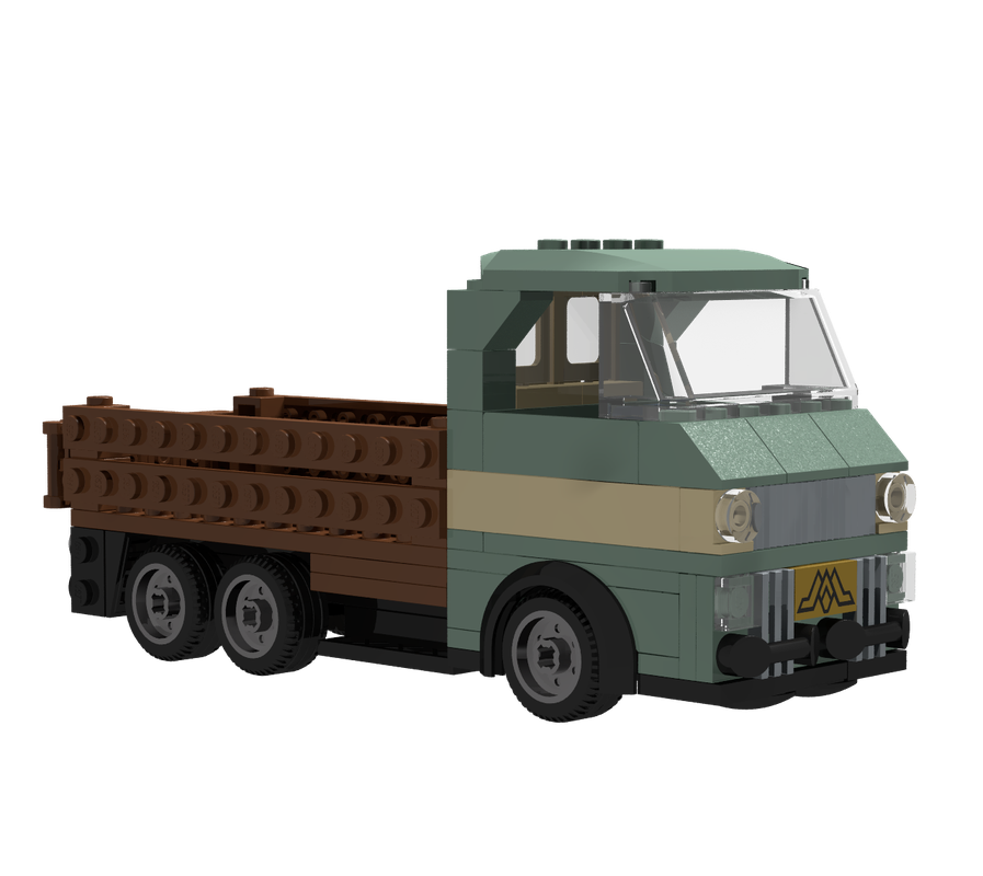 LEGO MOC Cab-over Ton Truck by Galaxy 12 Imports | Rebrickable - Build ...