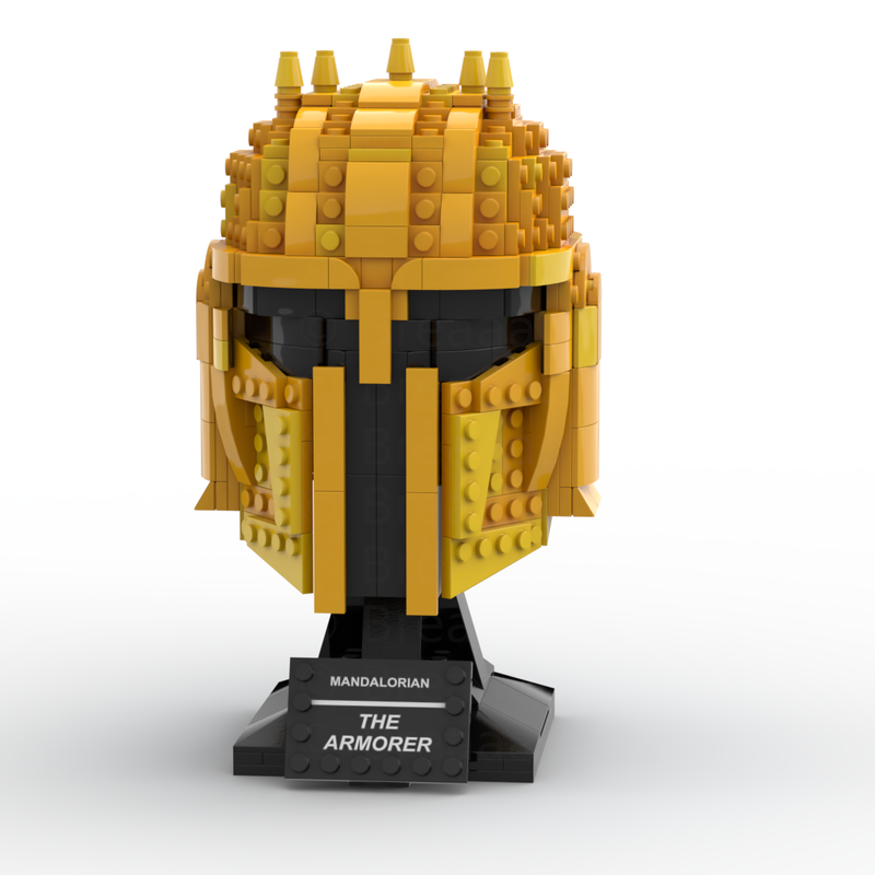 LEGO MOC The Armorer (Helmet Collection) by Breaaad | Rebrickable ...