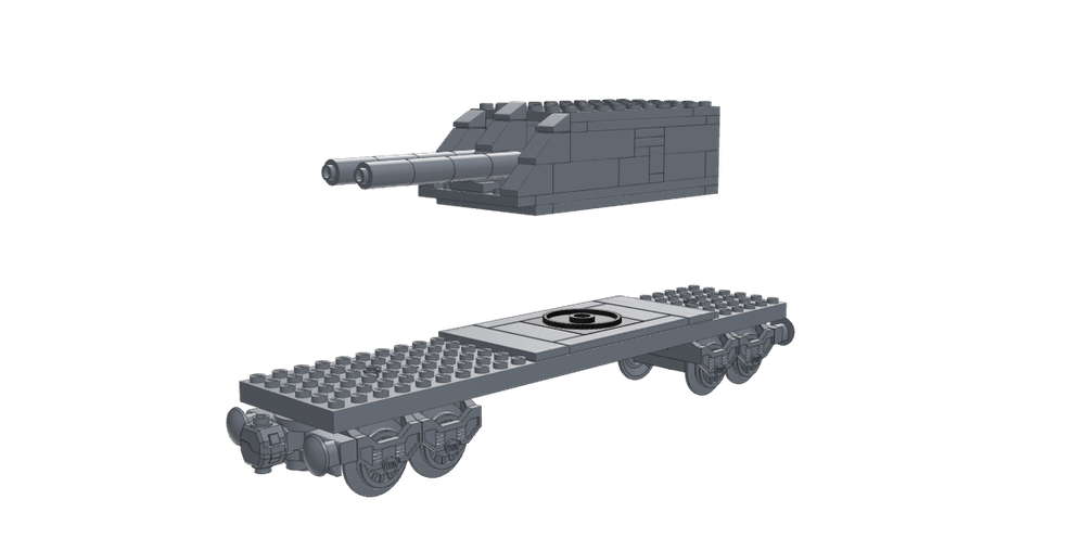 LEGO MOC railway cannon by master p1 | Rebrickable - Build with LEGO