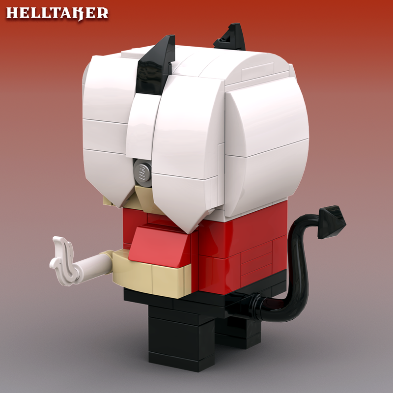 LEGO MOC Helltaker Brickheadz | Zdrada by SnuggleBrick | Rebrickable ...