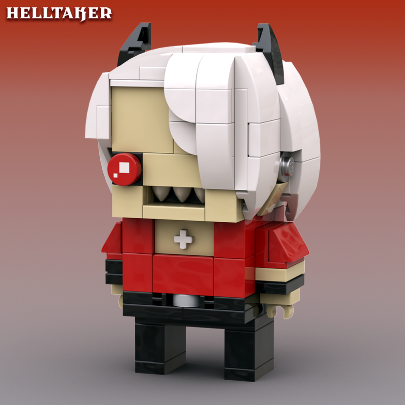LEGO MOC Helltaker Brickheadz | Zdrada by SnuggleBrick | Rebrickable ...