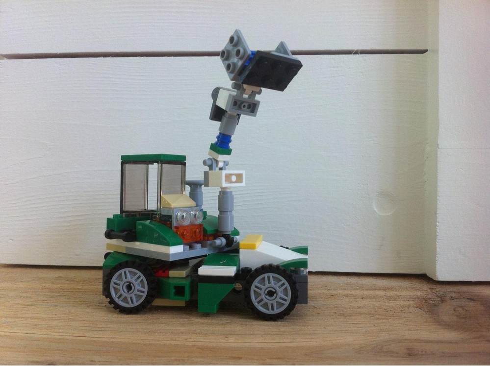 LEGO MOC-9293 31056 Minifigure Scale Digger by Turbo8702 | Rebrickable ...
