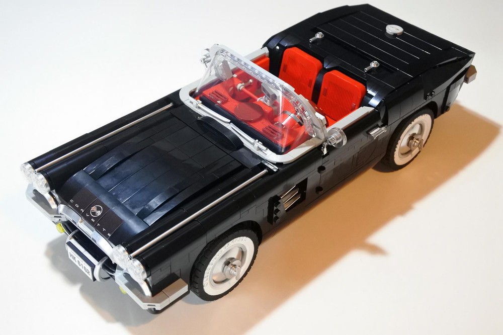 LEGO MOC Chevrolet Corvette C1 by hasskabal | Rebrickable - Build with LEGO
