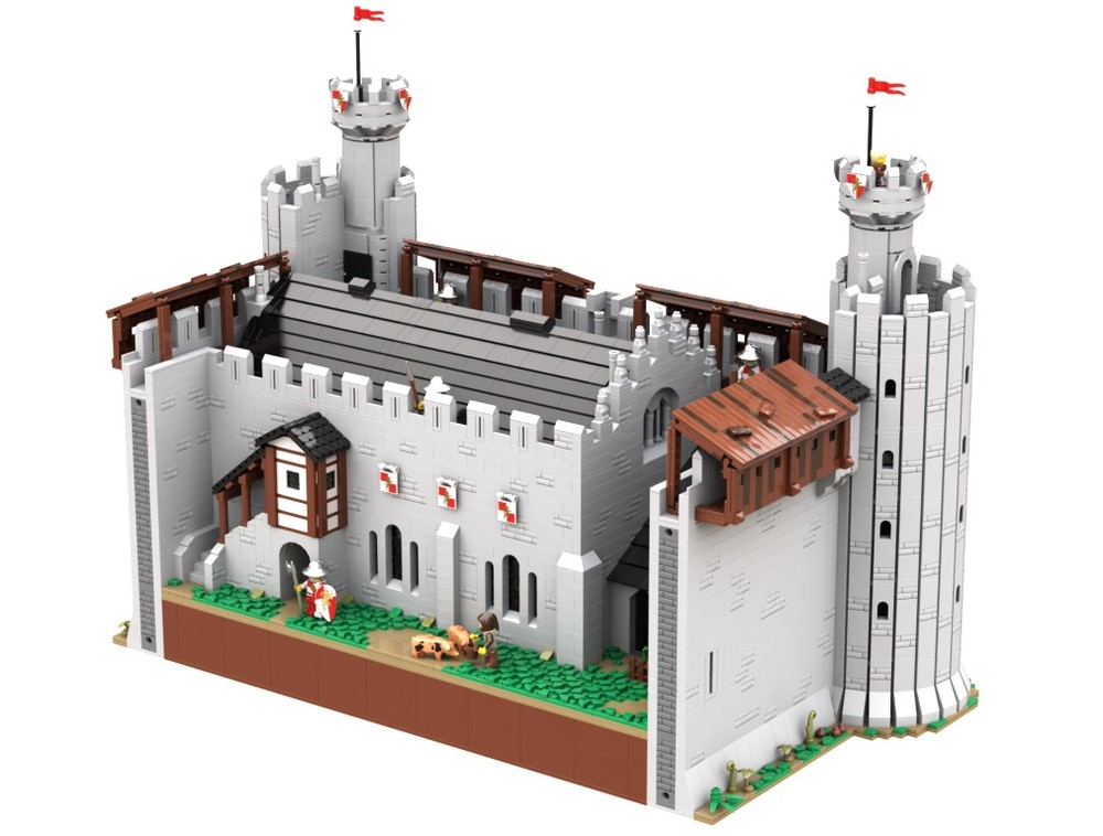 LEGO MOC Medieval Welsh Castle: The Great Hall by PeppePell ...