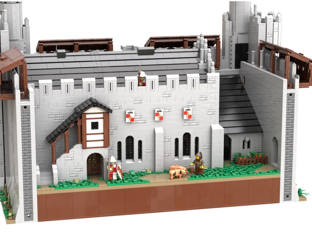 LEGO MOC-93022 Medieval Welsh Castle: The Great Hall by PeppePell ...