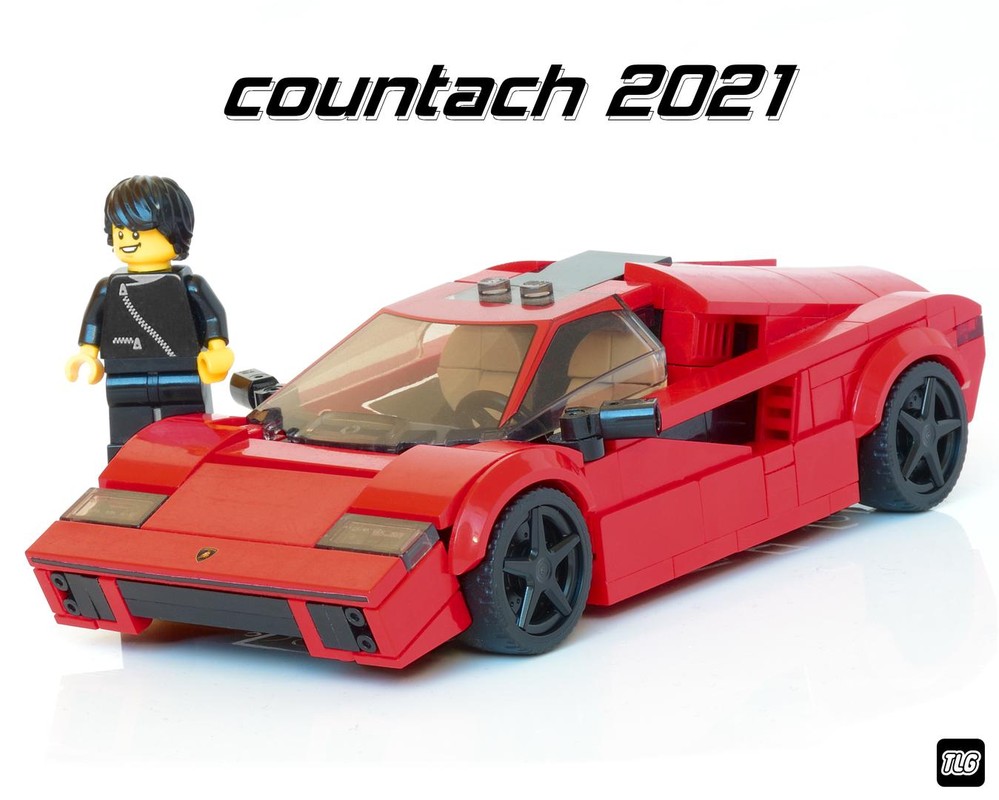 LEGO MOC Lamborghini Countach LPI 800-4 by _TLG_ | Rebrickable - Build ...