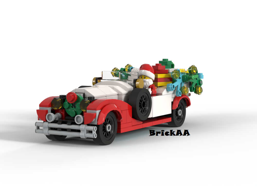 LEGO MOC Santa's Car by BrickAA | Rebrickable - Build with LEGO