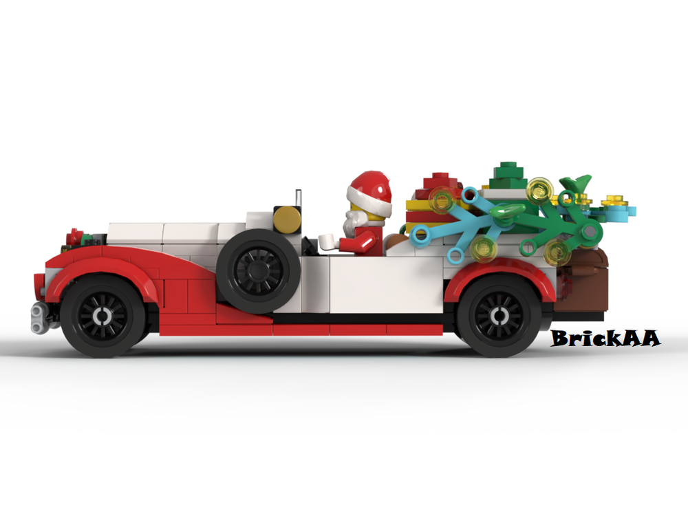 LEGO MOC Santa's Car by BrickAA | Rebrickable - Build with LEGO