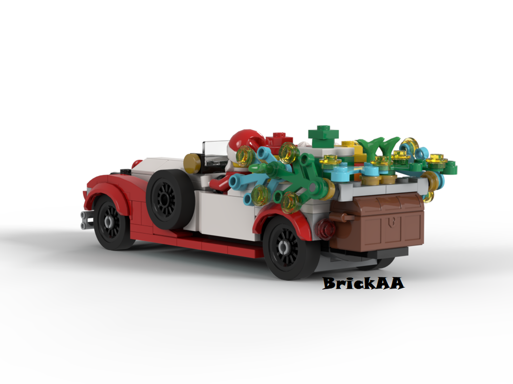 LEGO MOC Santa's Car by BrickAA | Rebrickable - Build with LEGO