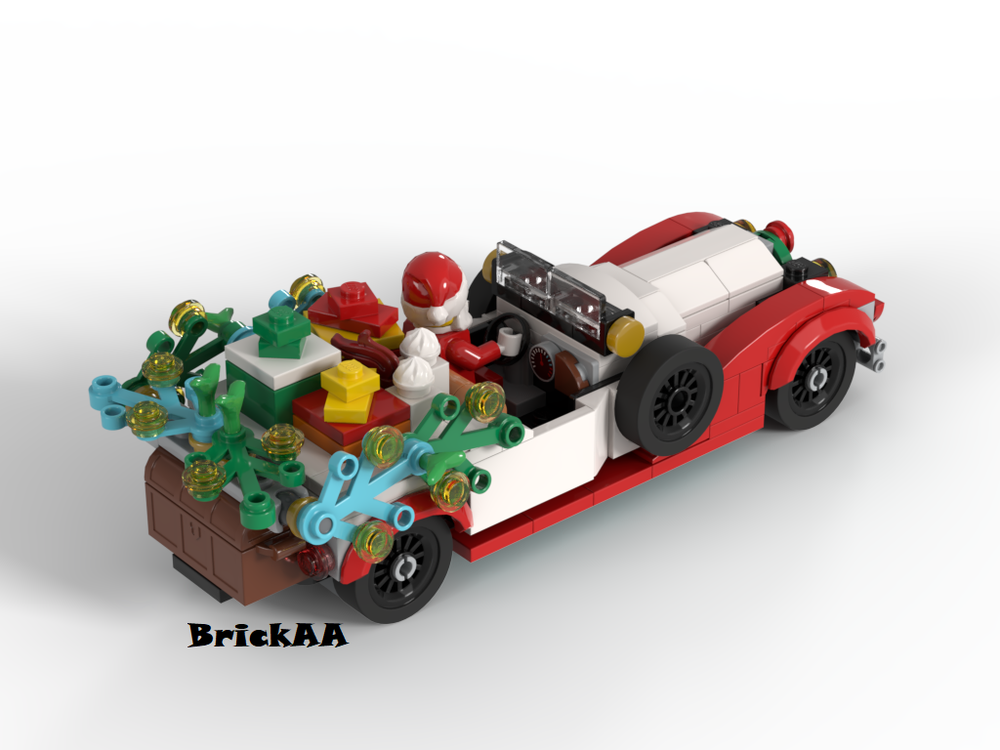 LEGO MOC Santa's Car by BrickAA | Rebrickable - Build with LEGO