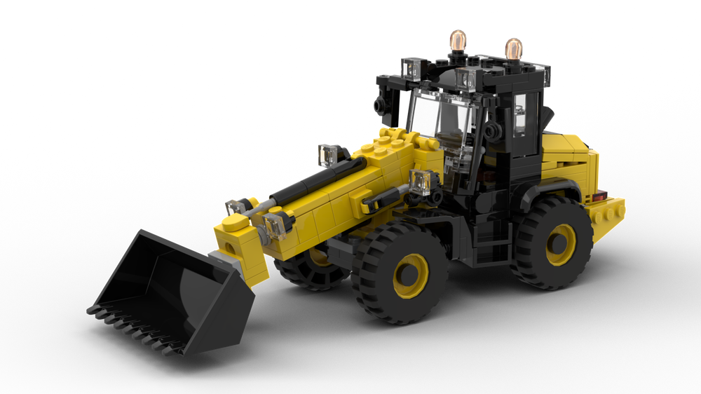 LEGO MOC JCB TM320 Telescopic Loader by Yellow.LXF | Rebrickable ...
