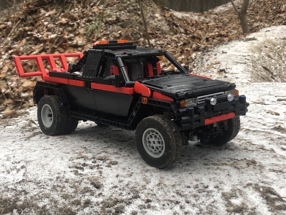 LEGO MOC lego technic Tow ruck 4x4 by Gear mast | Rebrickable - Build ...