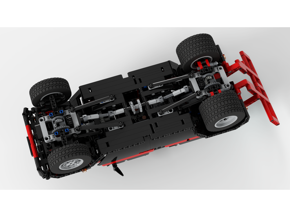LEGO MOC-93083 lego technic Tow ruck 4x4 by Gear mast | Rebrickable ...