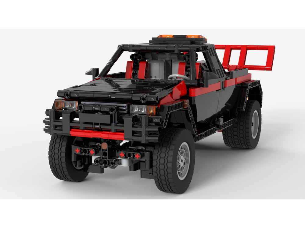 LEGO MOC lego technic Tow ruck 4x4 by Gear mast | Rebrickable - Build ...